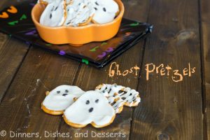 Ghost Pretzels
