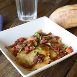 Tomato Balsamic Ravioli