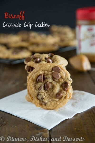 Biscoff Chocolate Chip Cookie Recipe