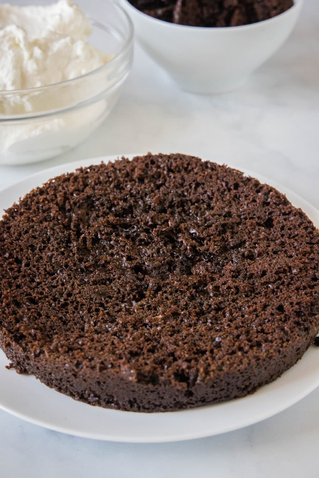 Chocolate Cream Cake (So Moist!)