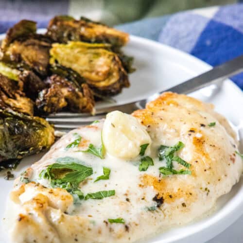 Creamy Garlic Chicken (One-Pan!)