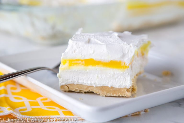 Lemon Lasagna Dessert Recipe