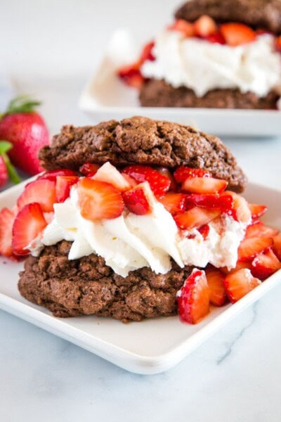 Chocolate Strawberry Shortcake