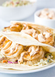 Baja Shrimp Tacos Recipe | Dinners, Dishes & Desserts