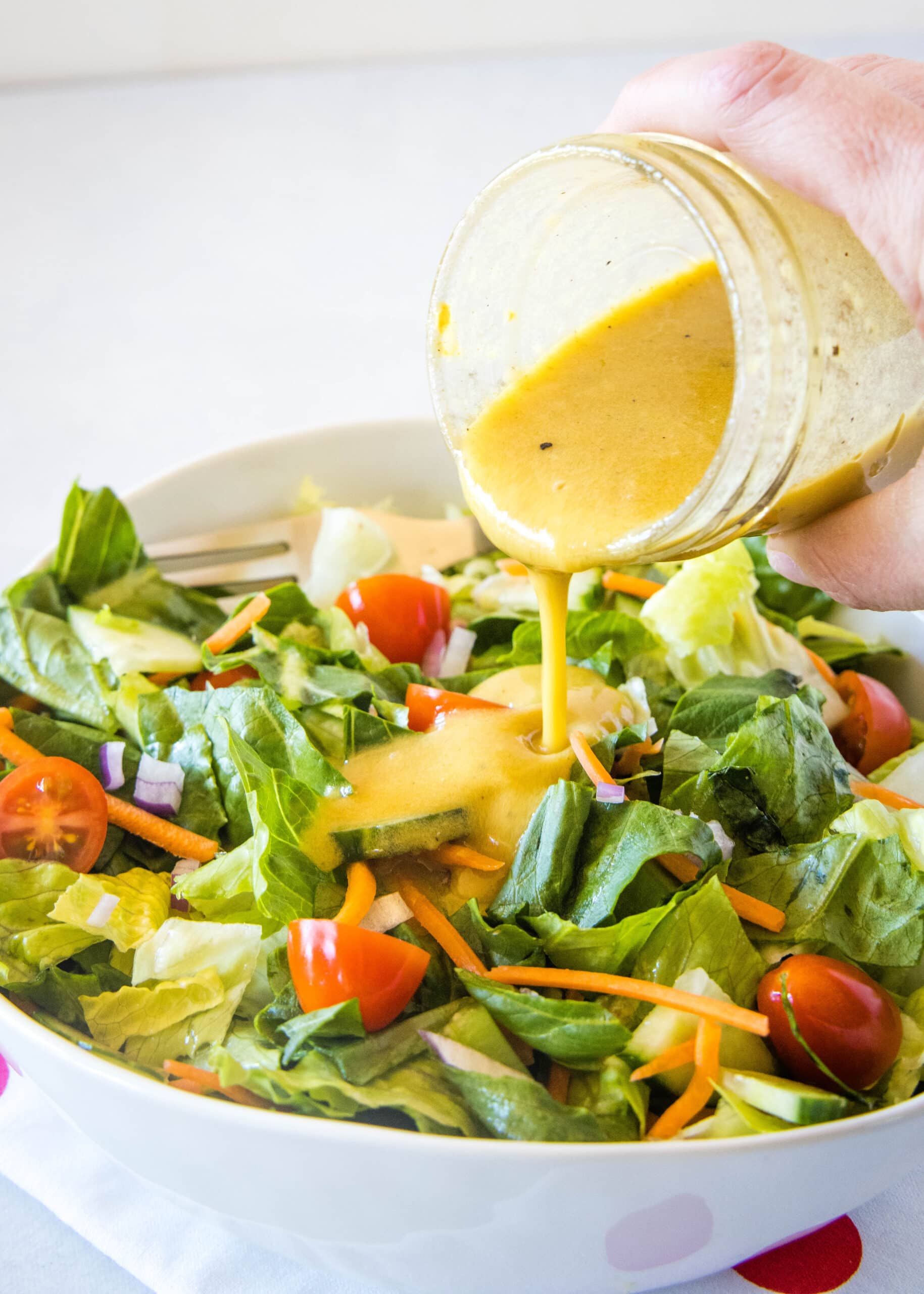 Simple Tossed Salad - Dinners, Dishes, and Desserts