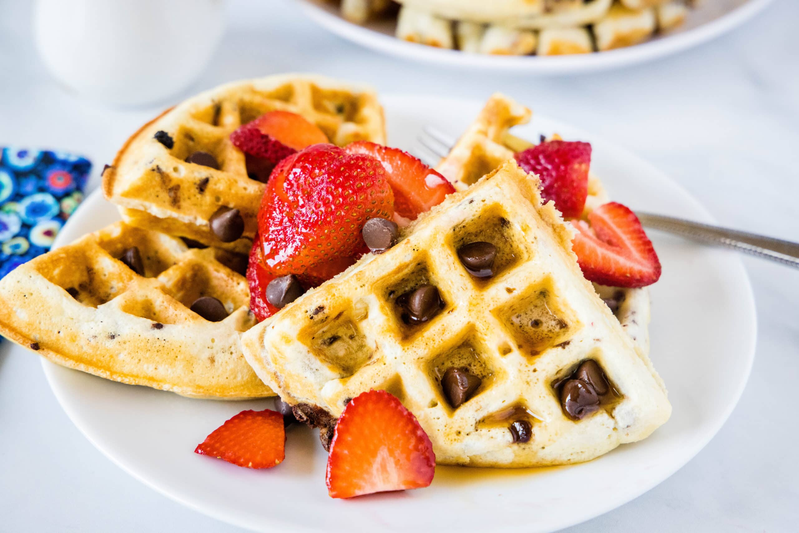 Chocolate Chip Waffles