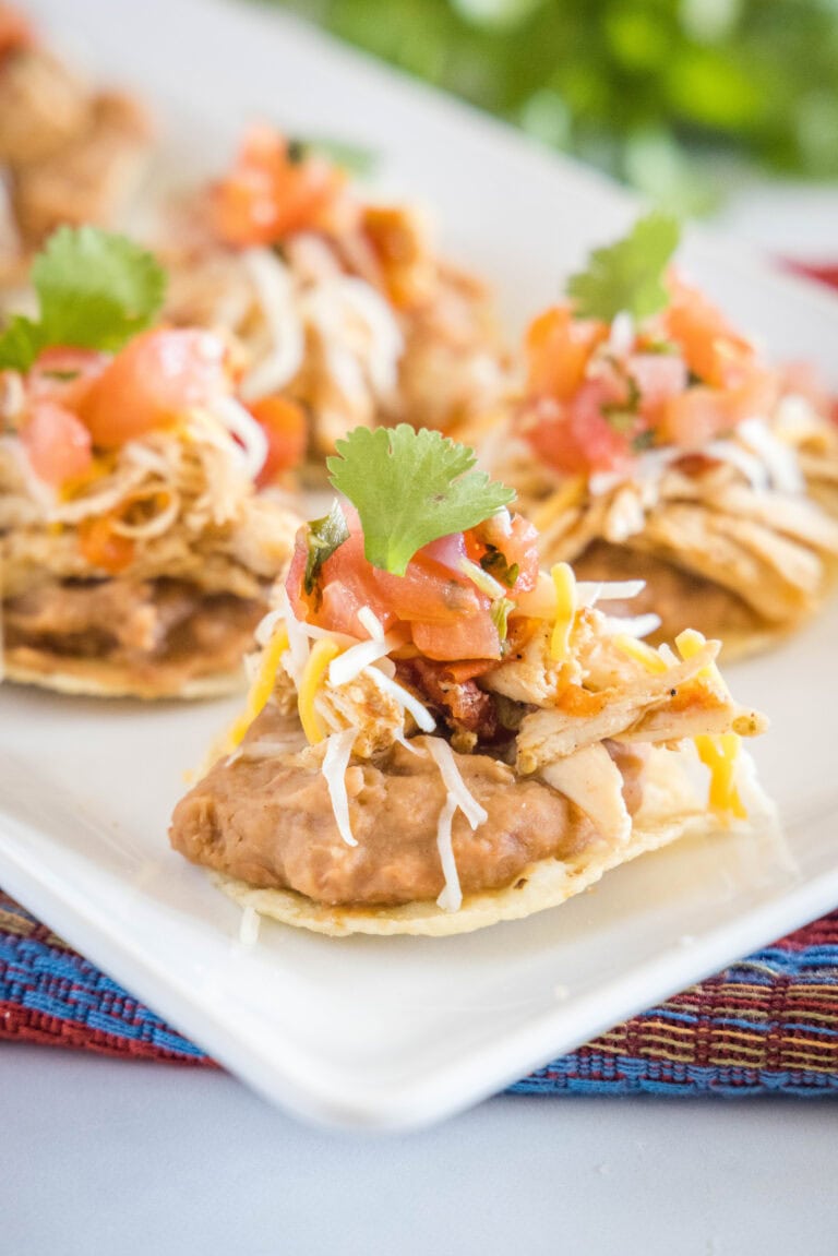 Mini Tostadas Recipe - Dinners, Dishes, and Desserts