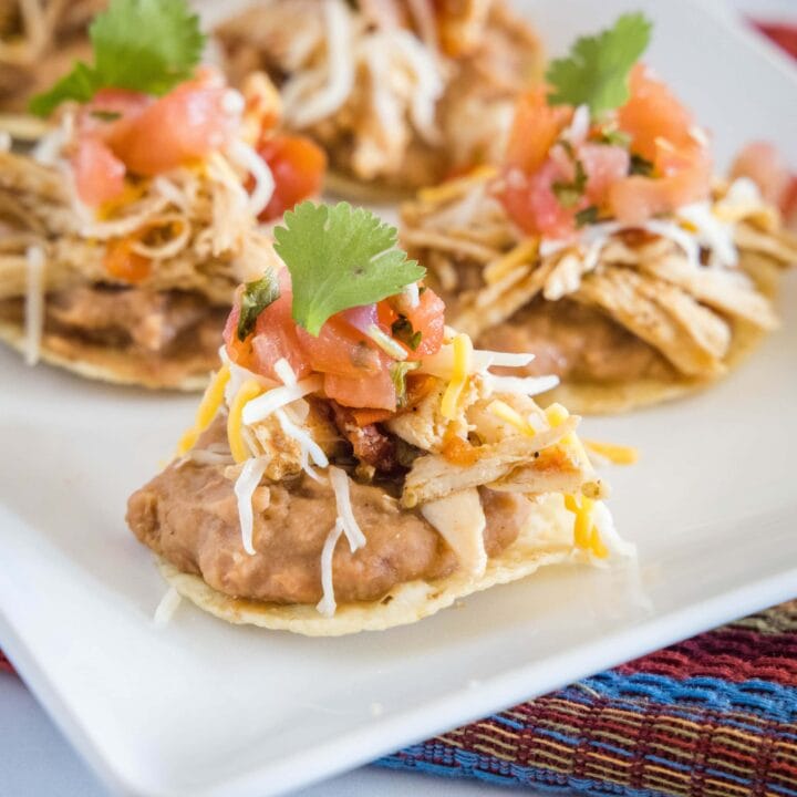 Mini Tostadas Recipe - Dinners, Dishes, and Desserts
