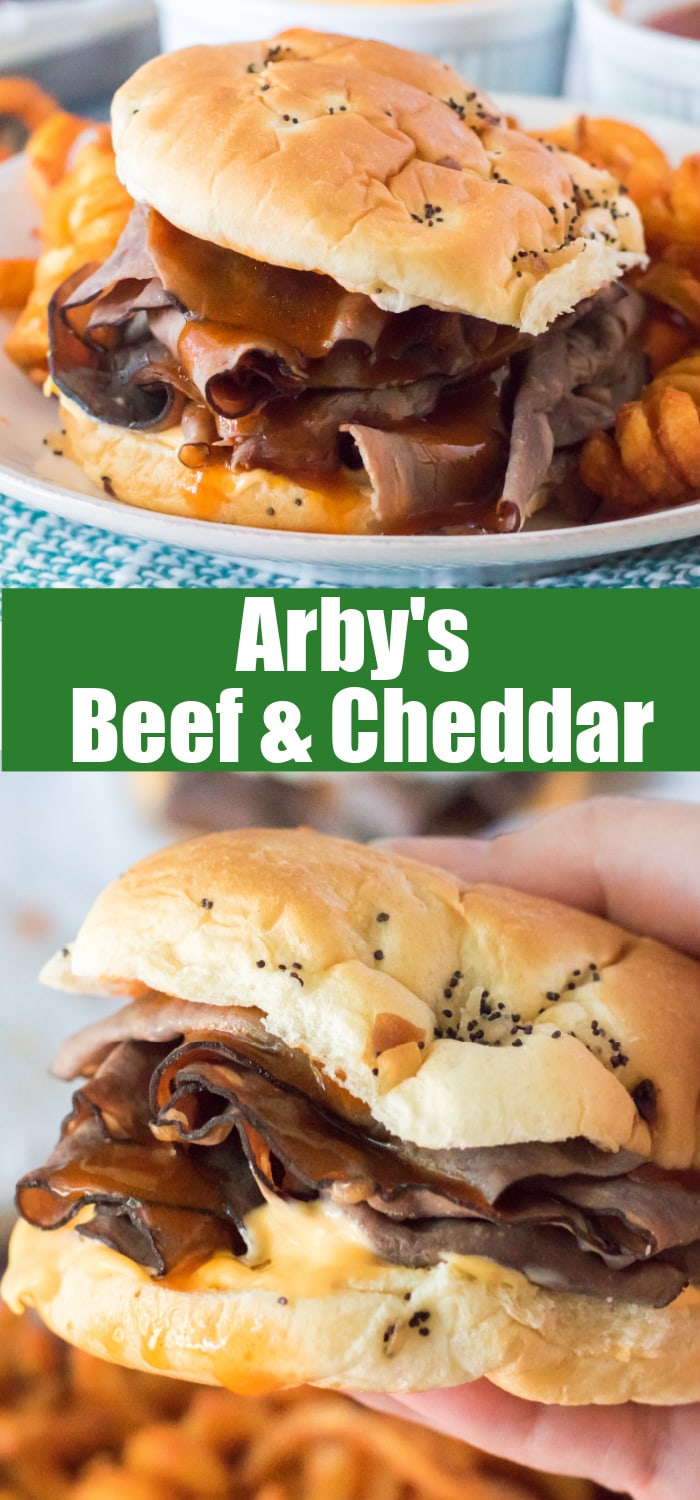 Arby's Beef & Cheddar - Dinners, Dishes, and Desserts