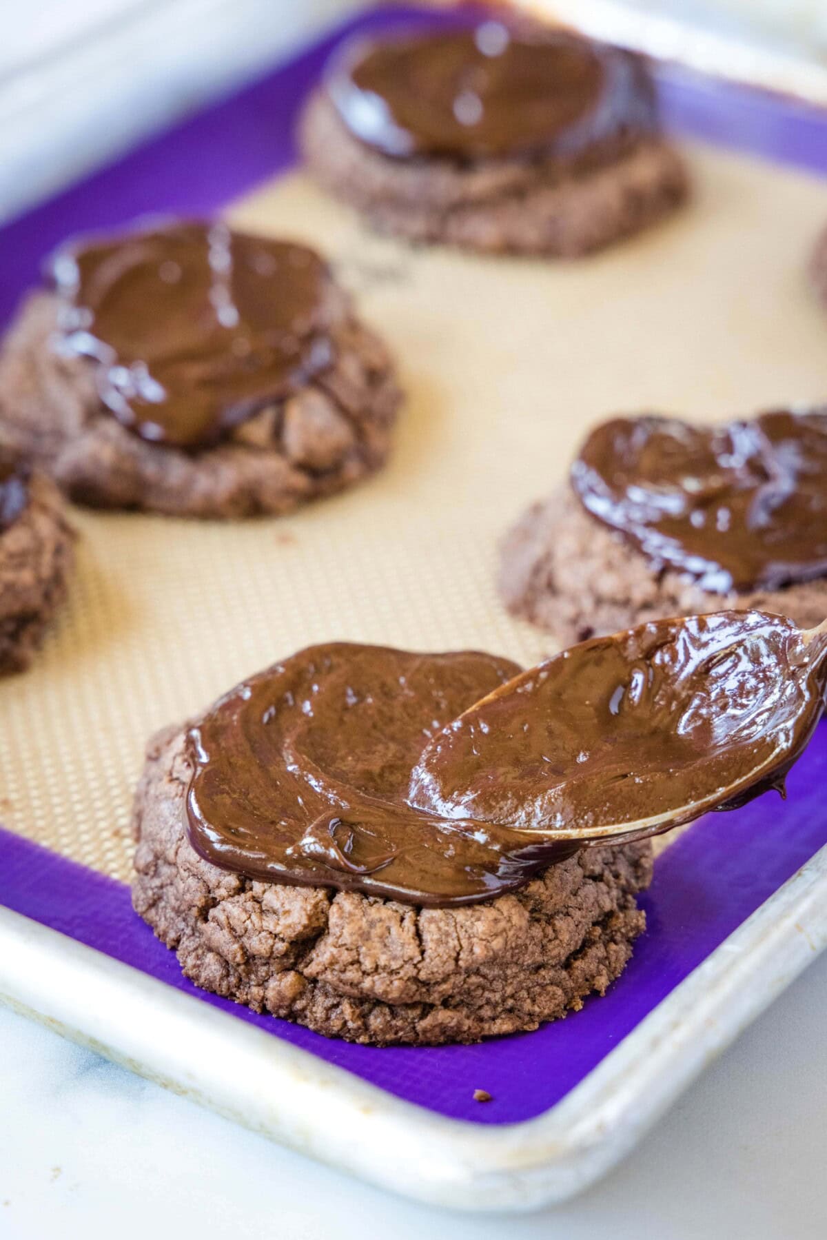 Cosmic Brownie Cookies