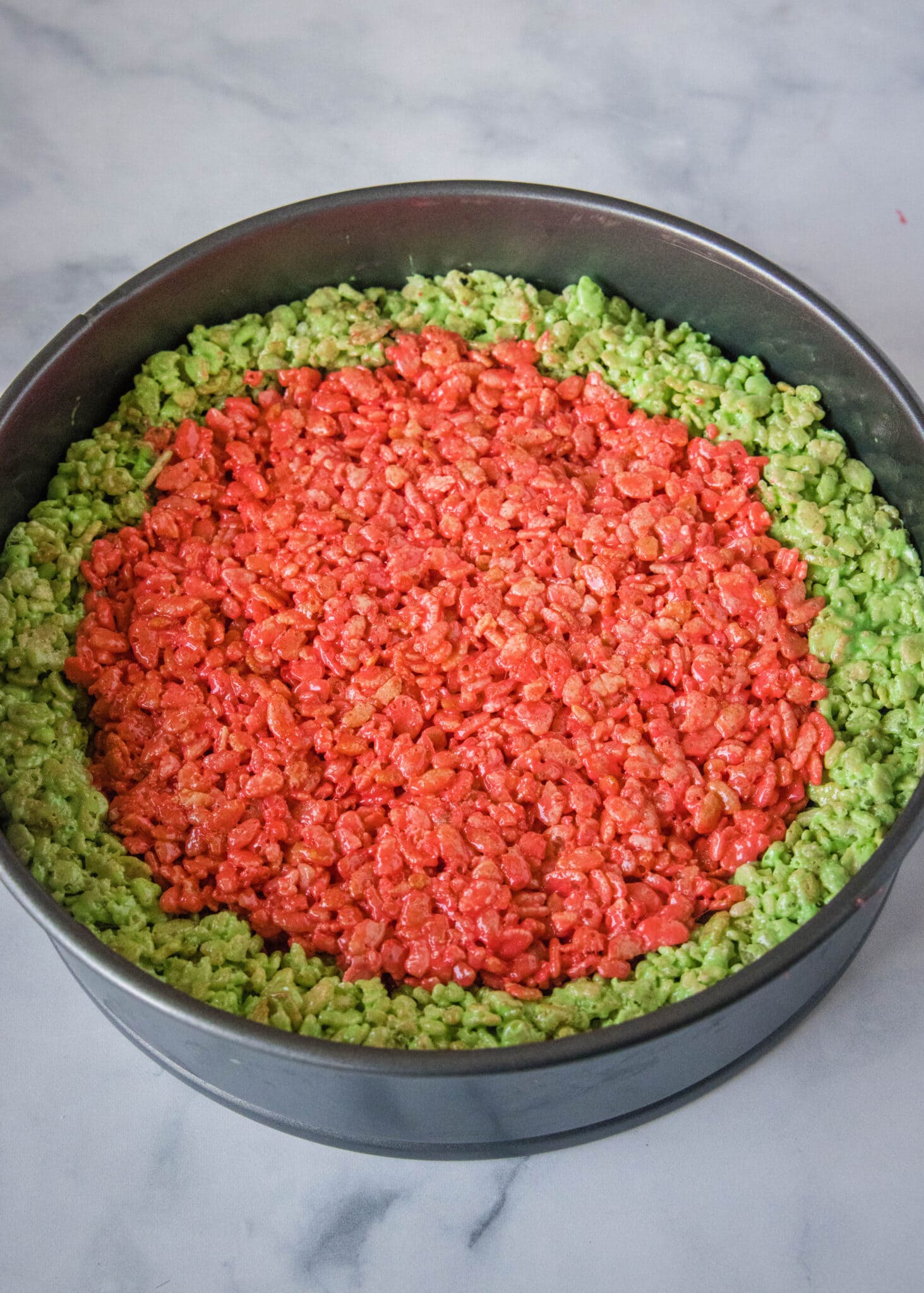 Watermelon Rice Krispie Treats - Dinners, Dishes, and Desserts