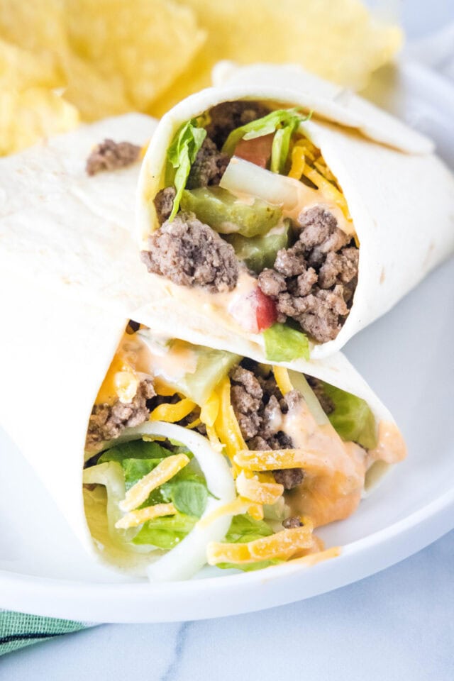 Easy Big Mac Wraps | Dinners, Dishes & Desserts