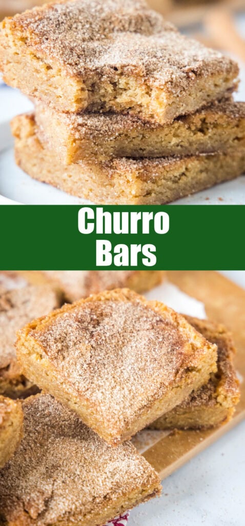 Churro Bars - Dinners, Dishes, and Desserts