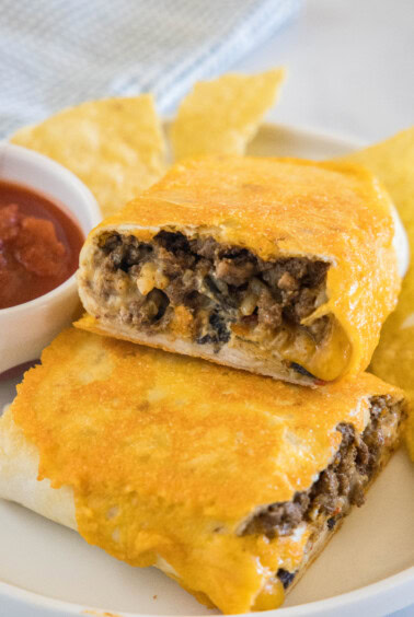 Easy Wet Burritos Recipe | Dinners, Dishes & Desserts