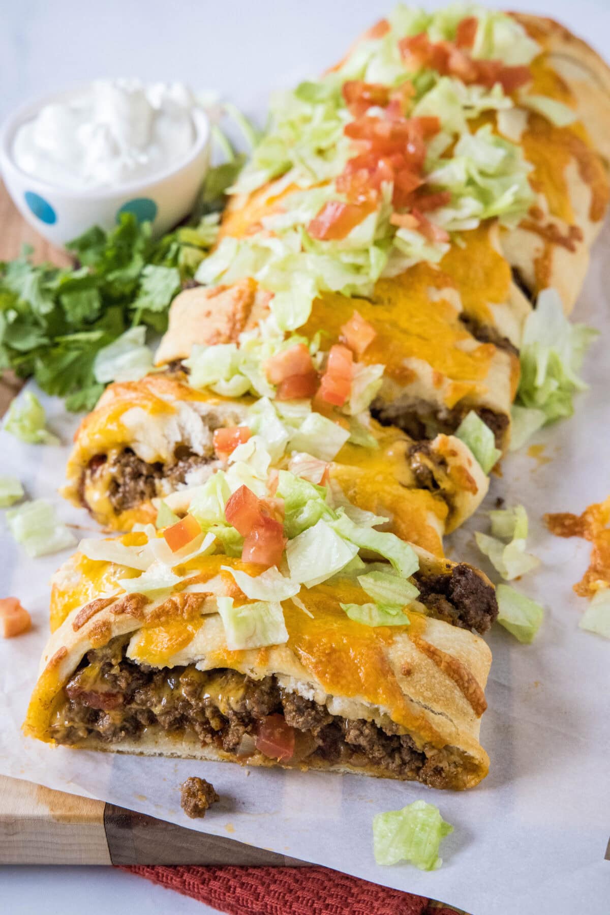 Taco Braid | Dinners, Dishes, and Desserts