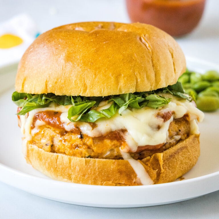 Chicken Parmesan Burgers | Dinners, Dishes & Desserts