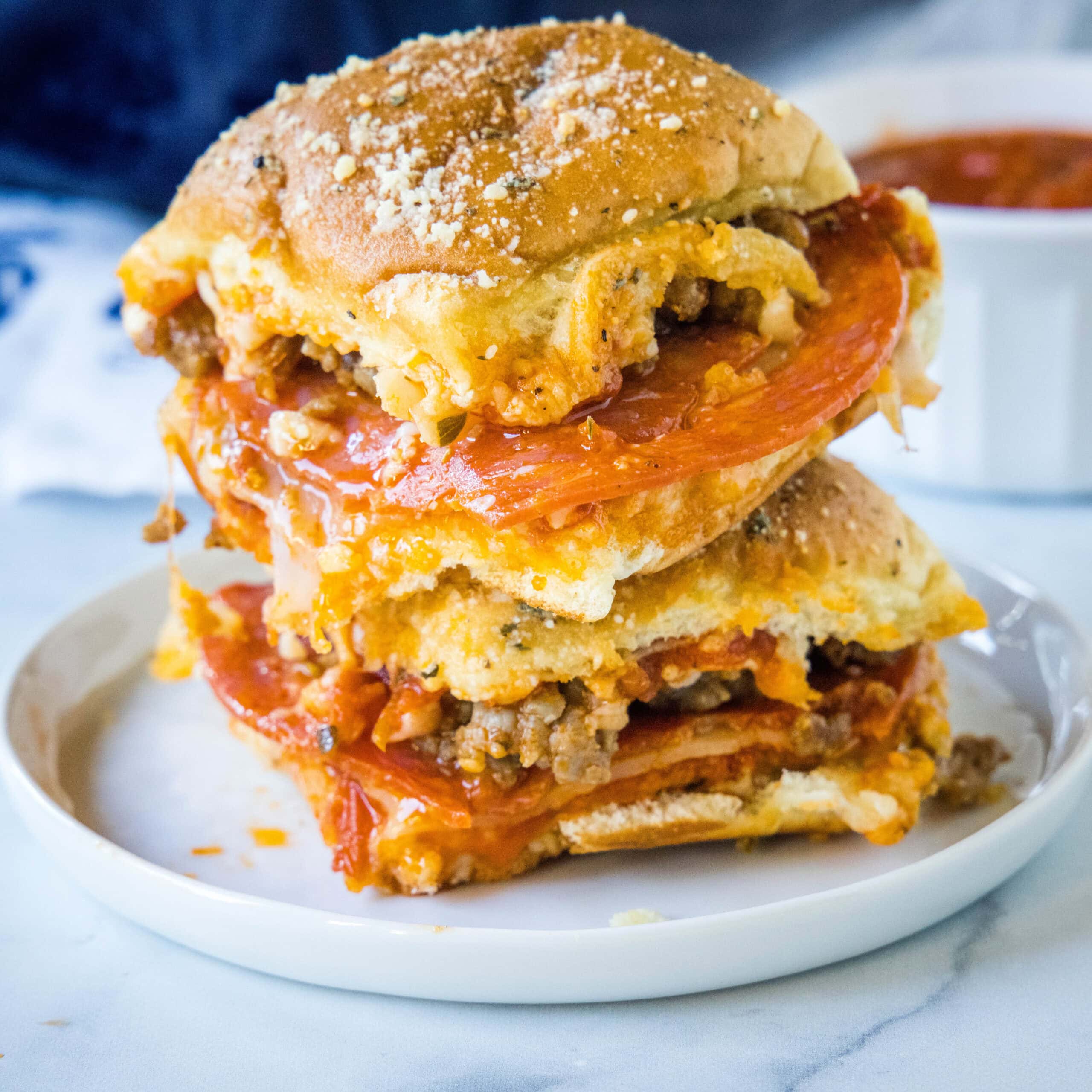 Pizza Sliders | Dinners, Dishes, and Desserts
