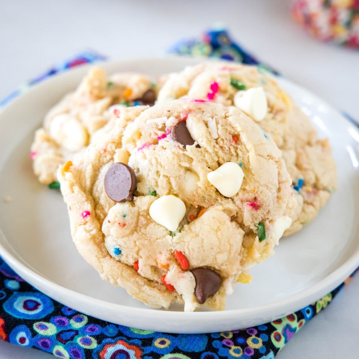 Cake Batter Cookies