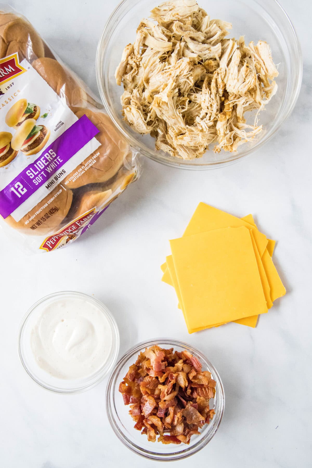 Chicken Bacon Ranch Sliders | Dinners, Dishes, and Desserts