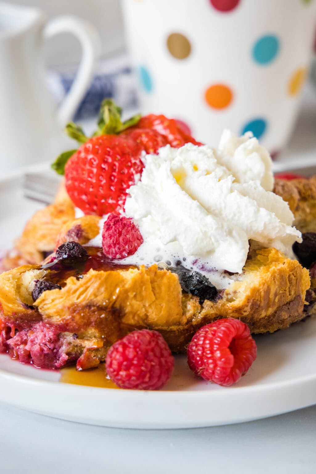 Croissant Baked French Toast | Dinners, Dishes, and Desserts