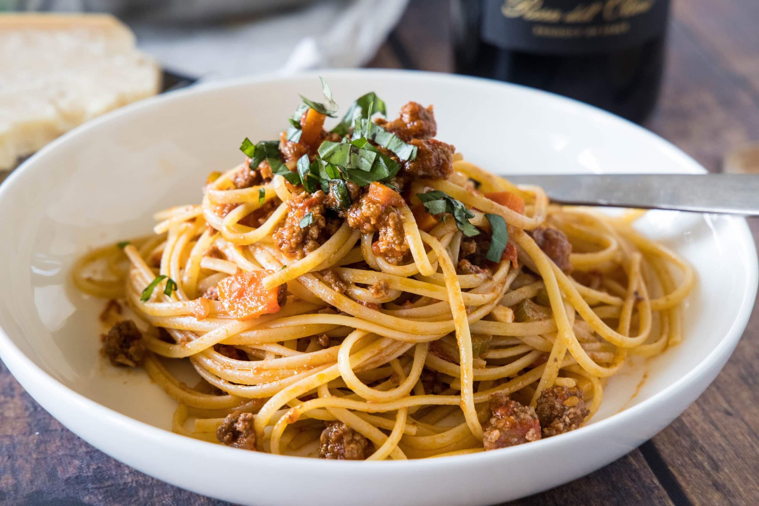 Title: The Ultimate Comfort: Spaghetti with Tomato-Heavy Ragù and ...
