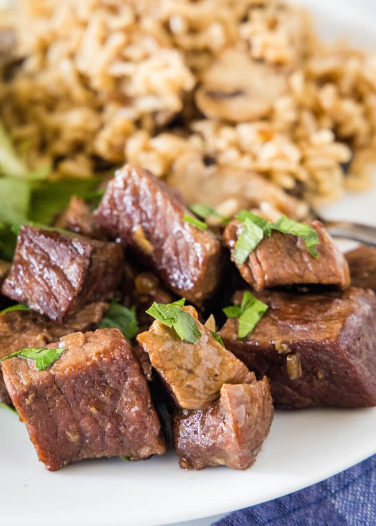 Slow Cooker Steak Bites | Dinners, Dishes, and Desserts