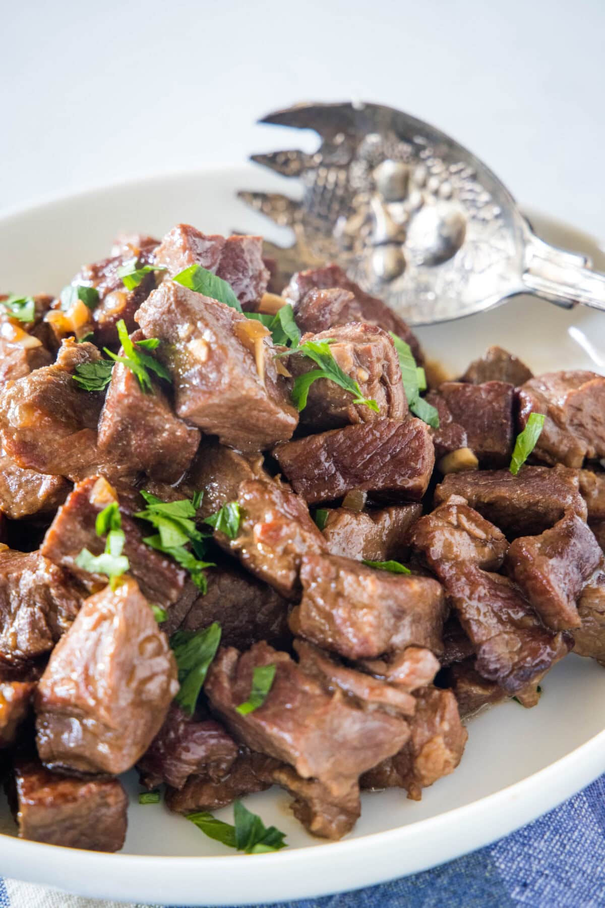 Slow Cooker Steak Bites | Dinners, Dishes, and Desserts