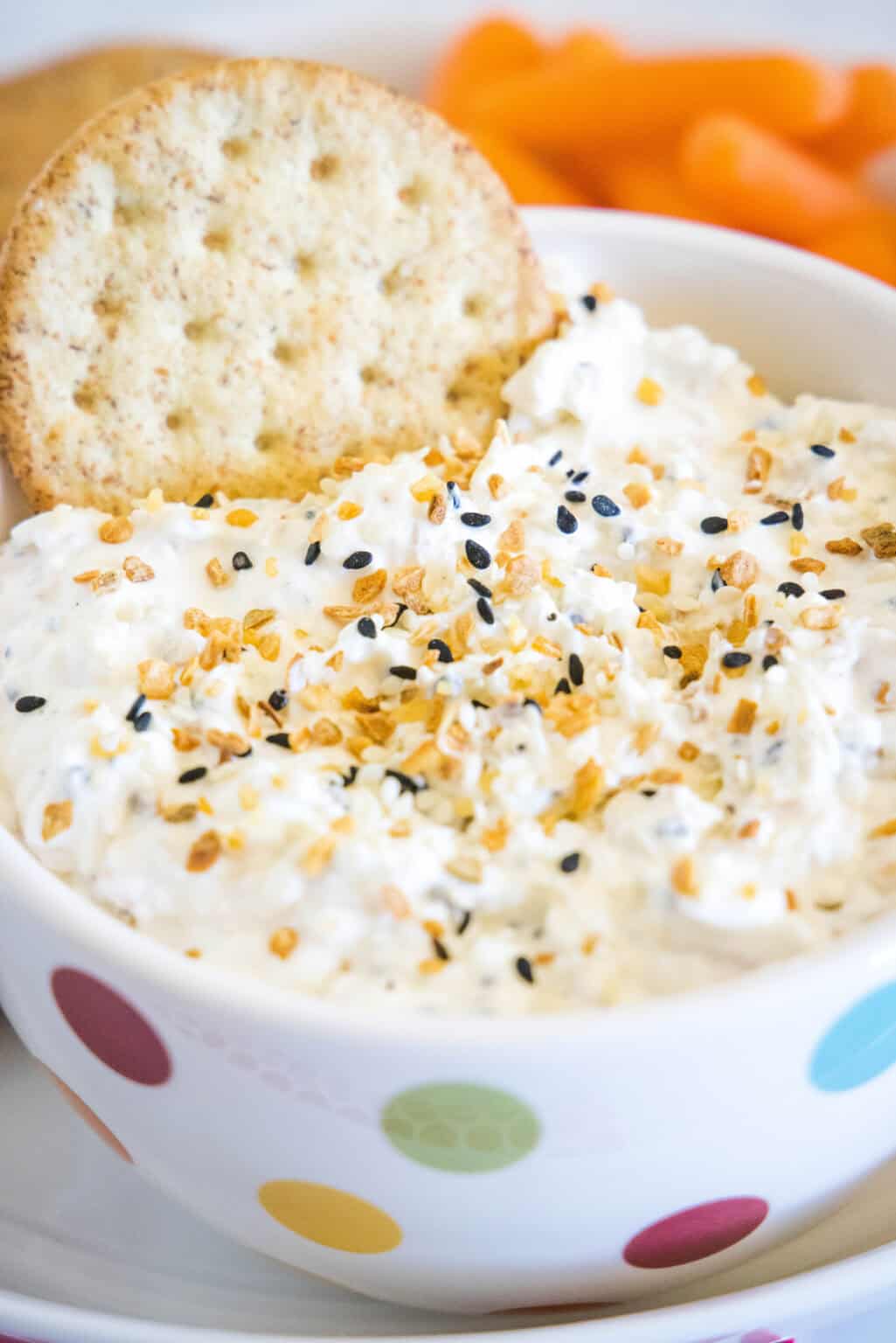Everything Bagel Dip {3-INGREDIENTS}