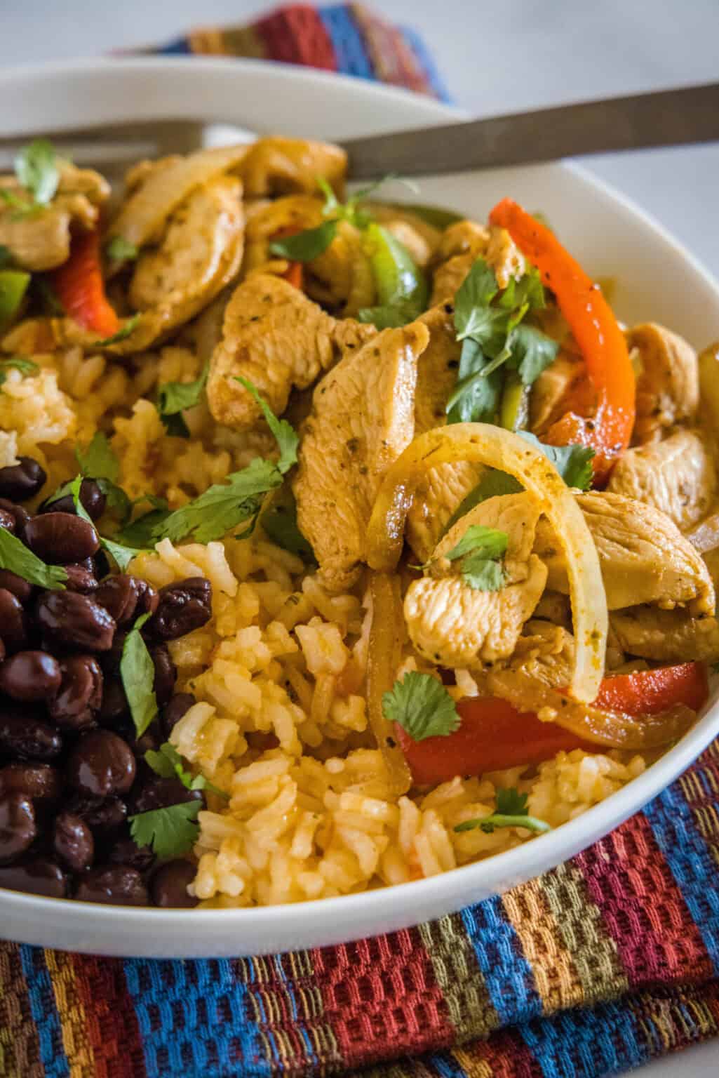 Chicken Fajita Bowls