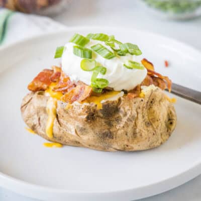 Fully Loaded Baked Potato Recipe - Dinners, Dishes, and Desserts