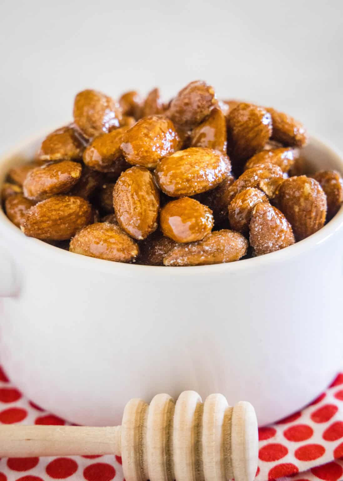 Spicy Honey Roasted Almonds