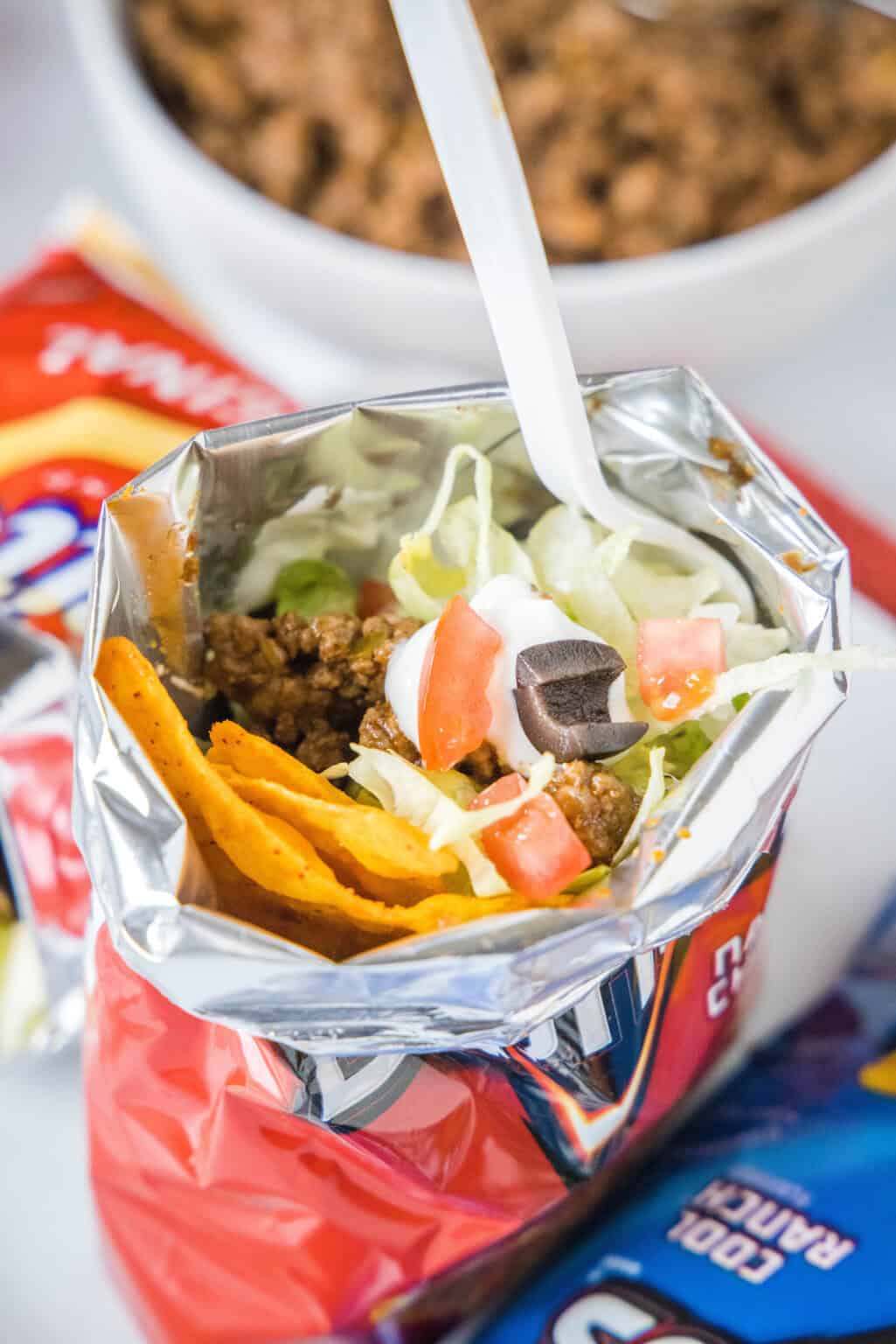 Walking Taco Recipe (Fun & Easy!) | Dinners, Dishes, and Desserts