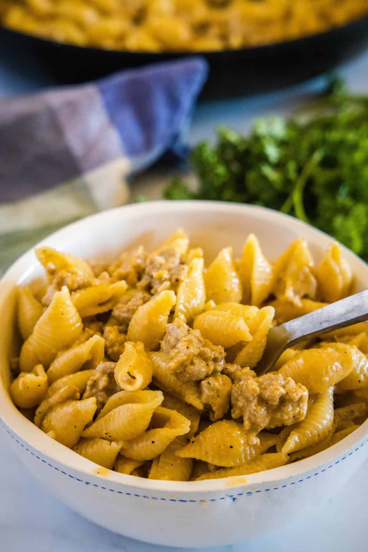 Ground Turkey Pasta